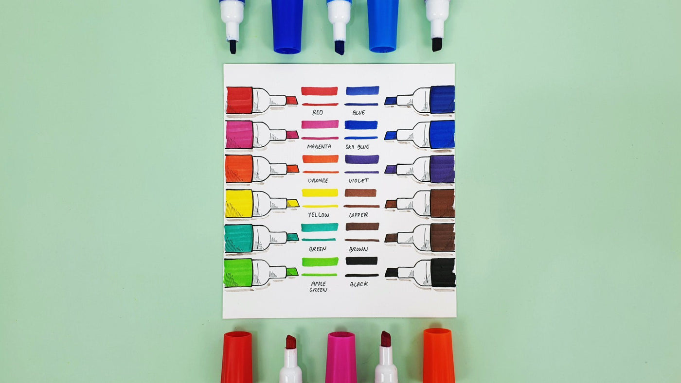 Color Swatching Activity with Free Downloadable Template - Chalkola ...