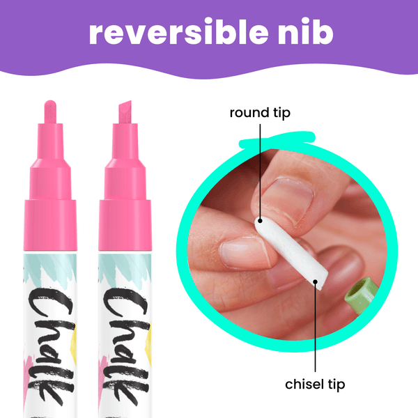 Vintage Colors Chalk Markers - Pack of 20 Pens - Chalkola Art Supply